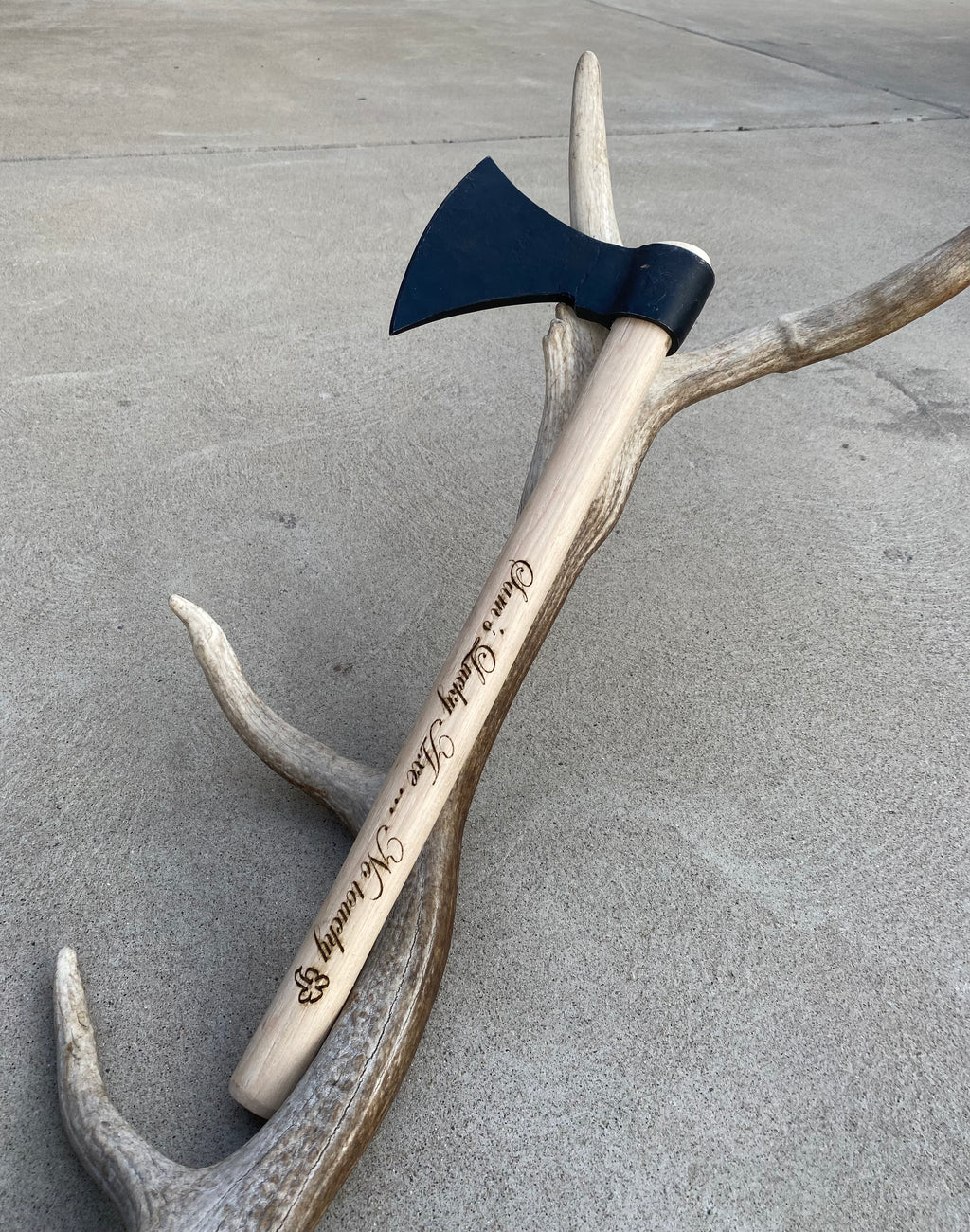 NEW!! Personalized engraving for your tomahawk handle ...