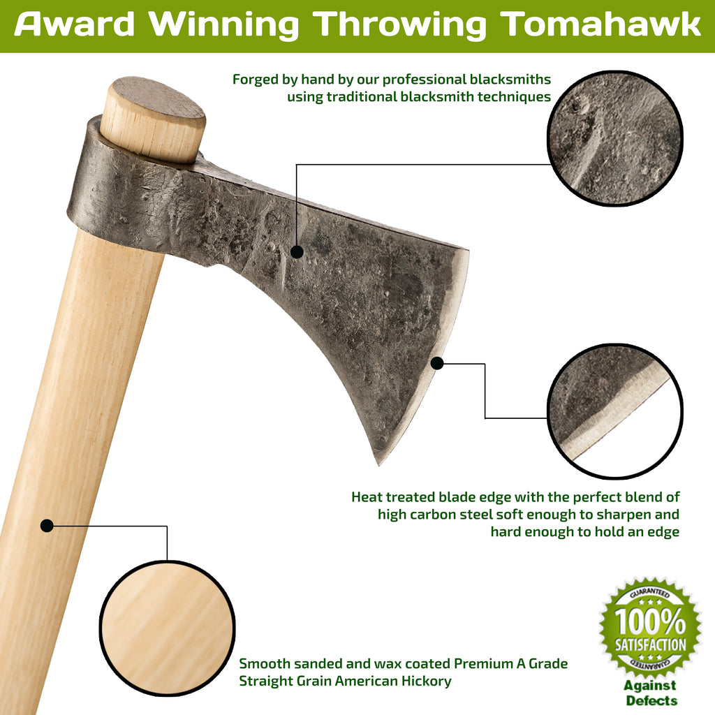 Youth Camp or Adult Tomahawk Event 19" Tomahawk Set - 12 tomahawks and ...