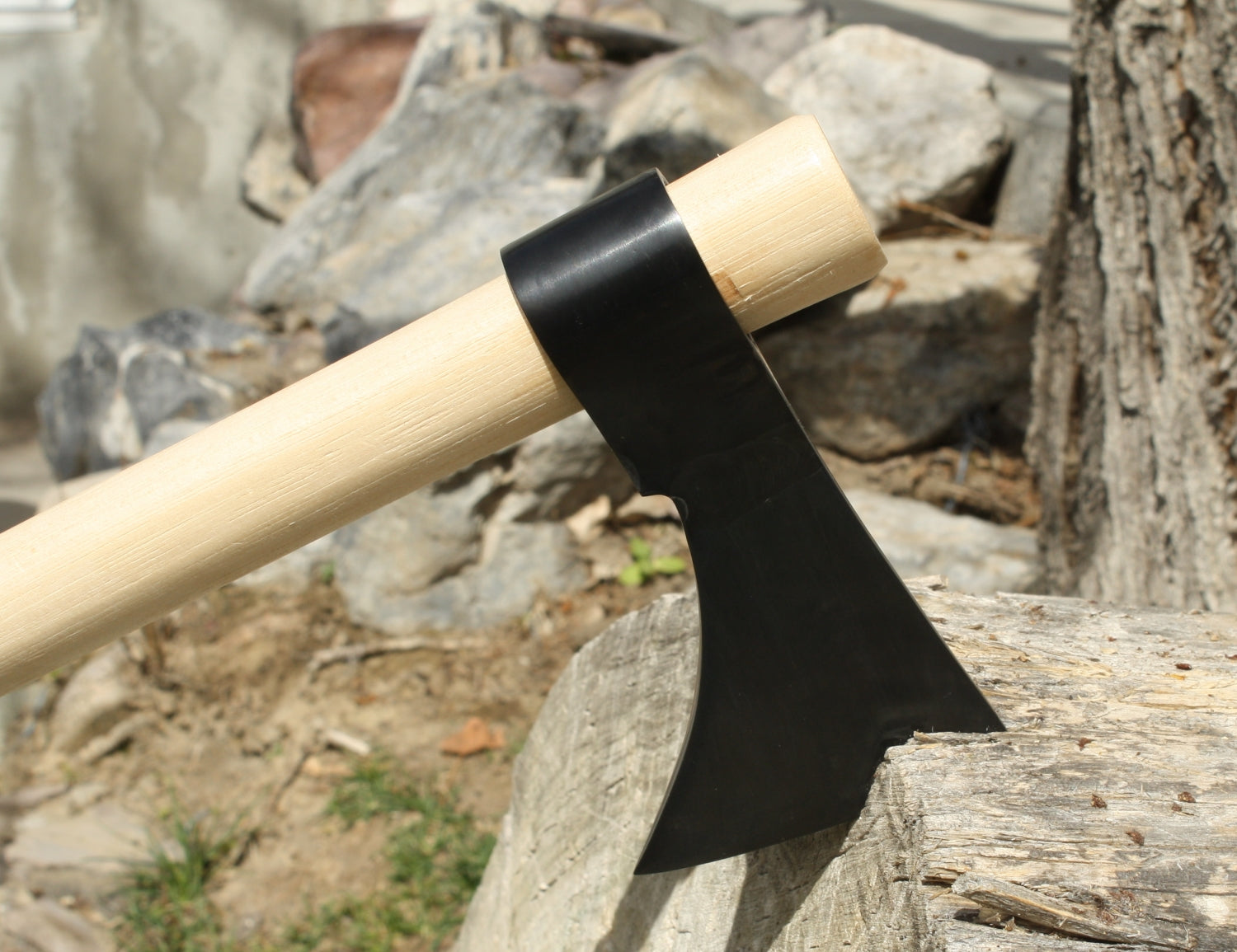 Custom Gun Blue Tomahawk | HatchetsandAxes.com