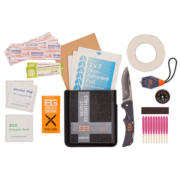 Scout Essentials Kit in a Plastic Case by Bear Grylls | HatchetsandAxes.com