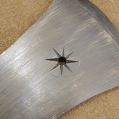 Native American Style Brass Hatchet Blade – HatchetsandAxes.com